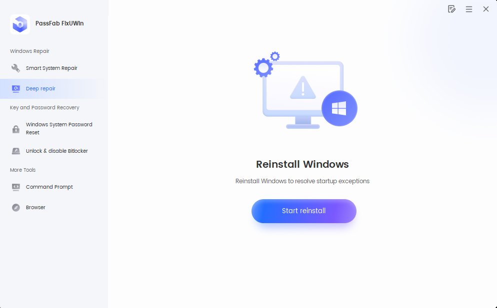 Passfab FixUWin-Your Ultimate Windows all-in-one PC Solution Tools