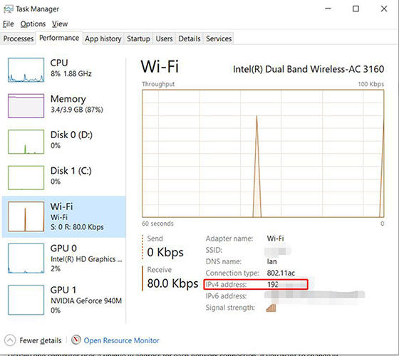 Jak zjistit IP adresu Windows 10 Jak zjistit IP adresu Windows 10