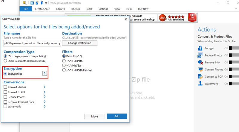 How To Password Protect A Zip File